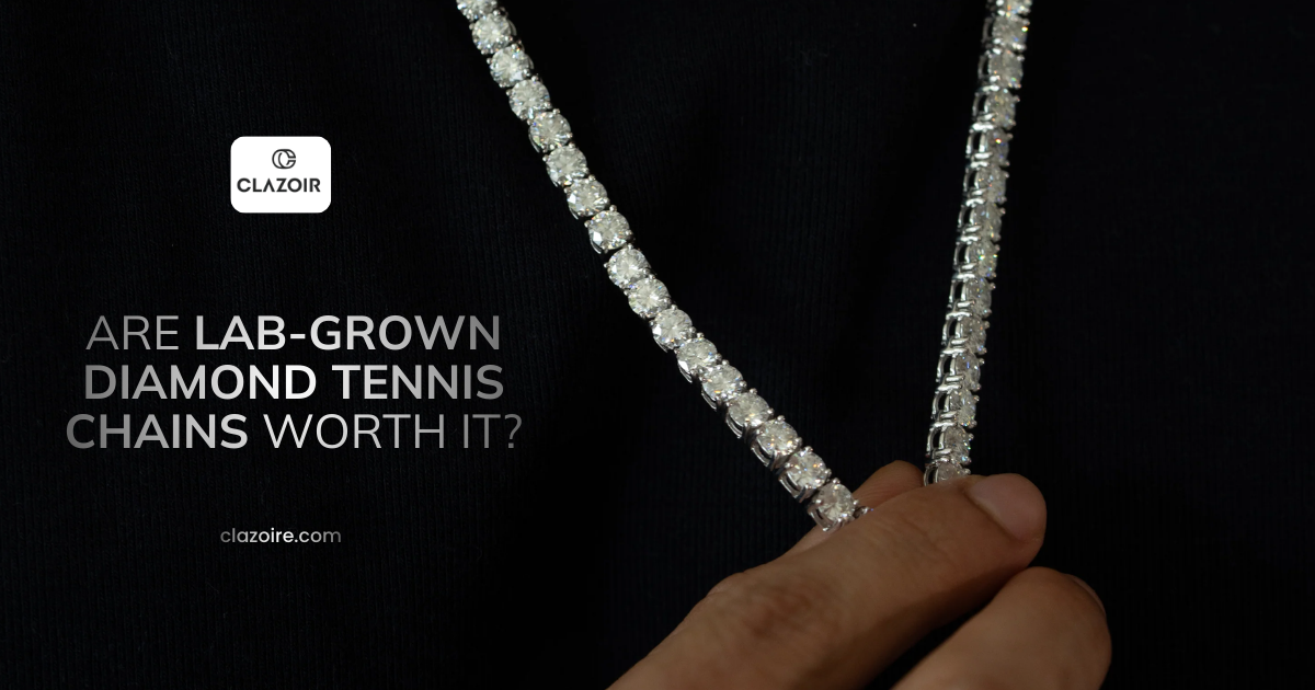 Are Lab-Grown Diamond Tennis Chains Worth It? – CLAZOIRE